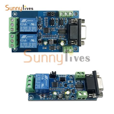 MODBUS RTU 1 2 Channel DC7 24V Control Switch Relay Module RS232 TTL UART 14 29 PicClick AU