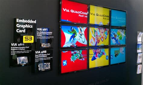 VIA Embedded Solutions VEPD Computex 2011 9 Screen Vide Flickr