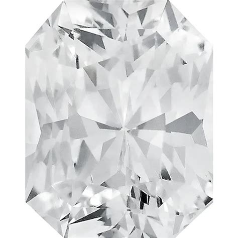 Radiant Lab Created White Sapphire Do Amore