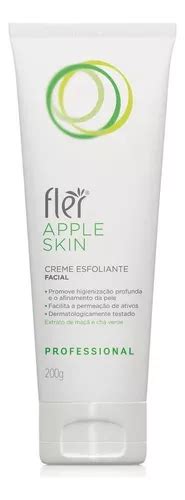 Creme Esfoliante Facial Apple Skin 65g Flér MercadoLivre