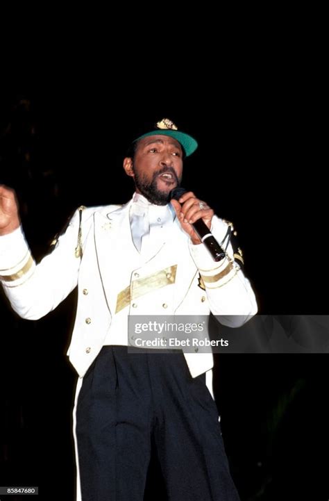 Photo Of Marvin Gaye Marvin Gaye Performing On Stage News Photo