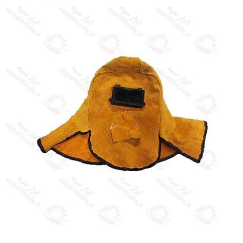 کلاه ماسک جوشکاری تمام چرم ابزار سپه