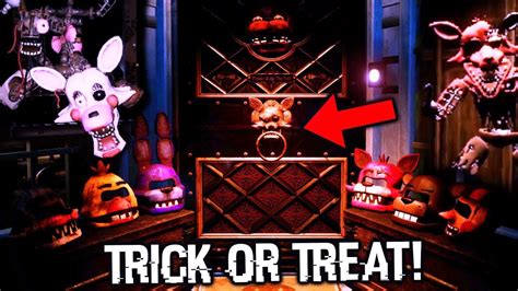Trick Or Treat With The Animatronics Five Nights At Freddys Vr