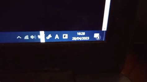 I Turned On My Laptop Randomly To Find My Taskbar Icons On The Right Constantly Glitching Not
