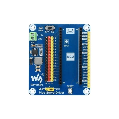 servo driver module for raspberry pi pico amov lab