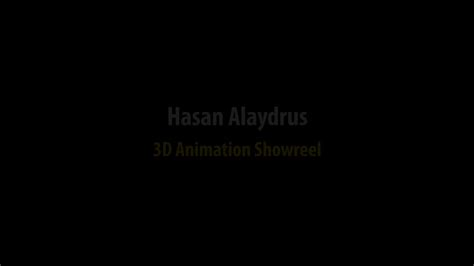 Hasan Alaydrus On Linkedin Animation 3danimation Demoreel