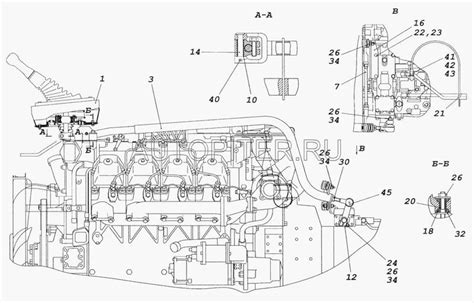 Купить Рычаг наконечника привода КПП ZF9S1310 К-65115 651151703223 ...