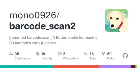Barcode Scan2 Main Dart At Main Mono0926 Barcode Scan2 GitHub