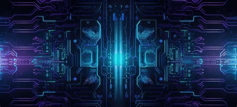 Premium Ai Image Tech Background