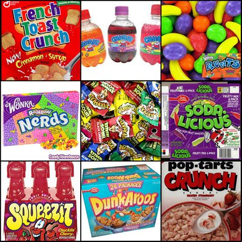 90s Snacks List