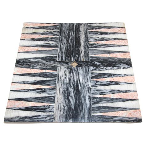 Italian Onyx And Marble Backgammon Board 1960s At 1stdibs