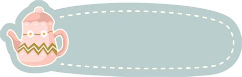 Hand Drawn Cute Notebook Label Collection 36153034 Png