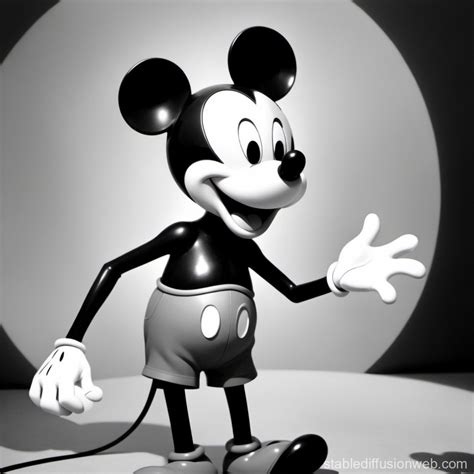 1920s Disney Rubber Hose Style Animation Of A Man S Whole Body With A