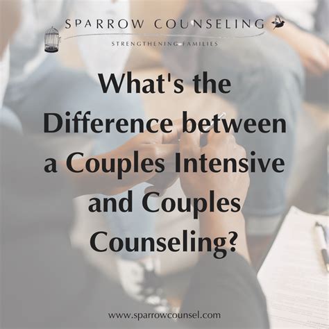 Whats The Difference Between A Couples Intensive And Couples