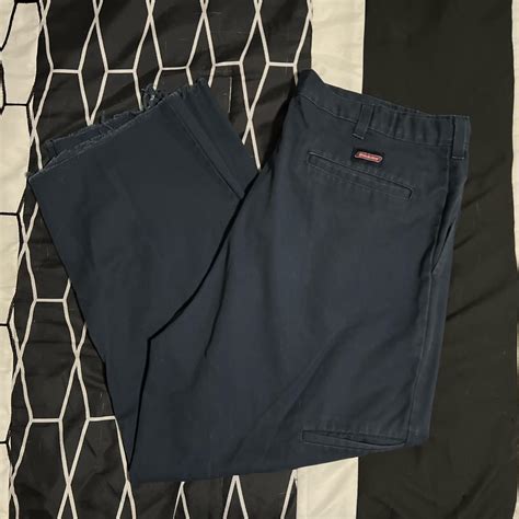 Dickies pants. They have been cut length30 waist is... - Depop