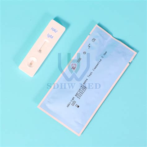 Medical One Step Hav Hepatitis B Test Strip Hav Diagnostic Rapid Test
