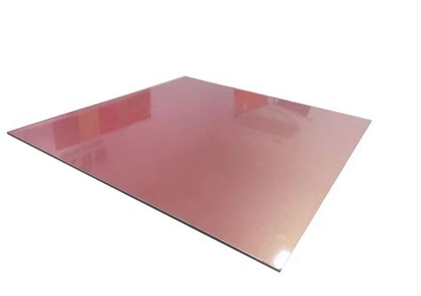 Red Plain ACP Sheet Thickness Mm At Sq Ft In Gorakhpur ID