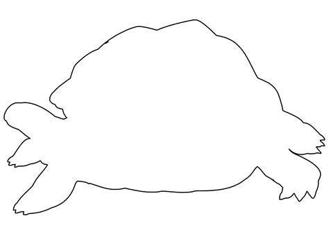 Shape Of Tortoise Free Printable Papercraft Templates