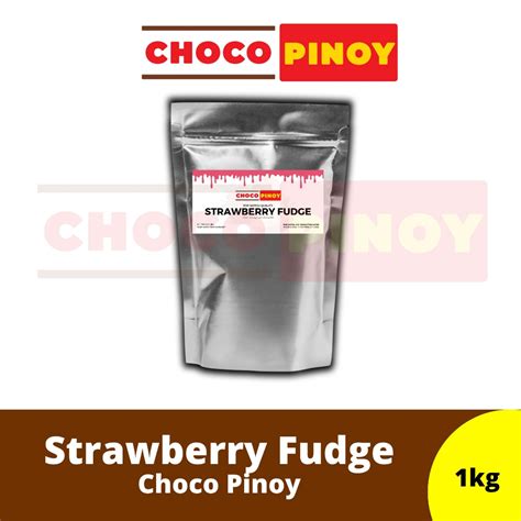 Choco Pinoy Strawberry Fudge Shopee Philippines