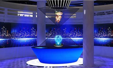 数字展厅展项——全息展示柜 上海视摩信息技术有限公司