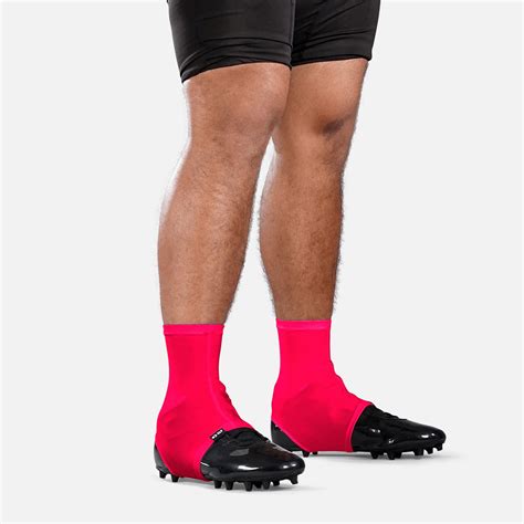 Hue Pink Spats Cleat Covers Big Sleefs