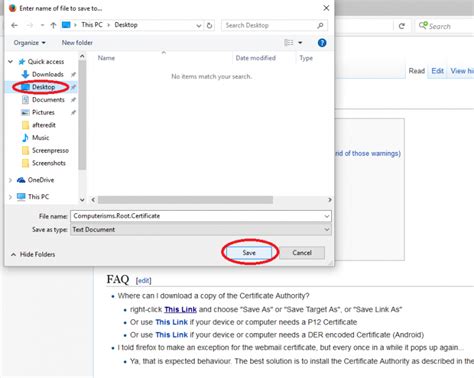 How To Import Certificate Authority In Windows Help Computerisms Ca