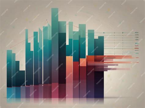 Premium Photo A Colorful Graph With A Graph Of Graphs And The Word