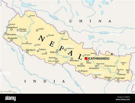Political Map Of Nepal In 2020 Political Map Nepal Map Images