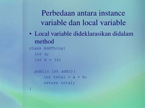Ppt Oop Dengan Java Powerpoint Presentation Free Download Id4035871