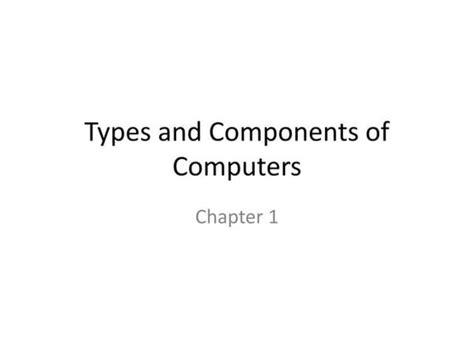 Igcse Ict Types And Components Of Computer Systems Hardware And Software Ajiro Tech Part