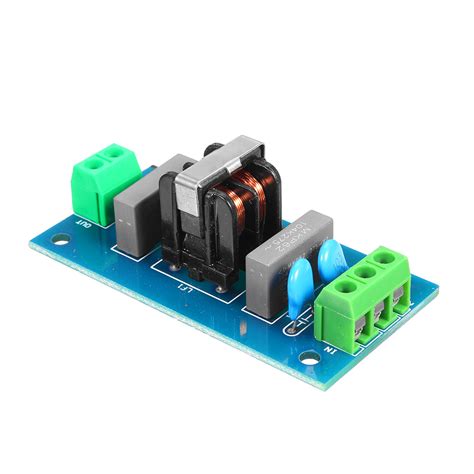 220v 2a Emi Filter Module Sound Booster Filter Socket Power Board