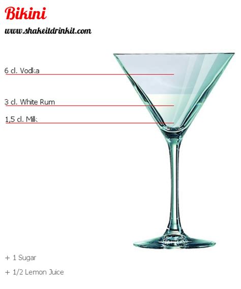 Bikini Cocktail Recipe Instructions And Reviews