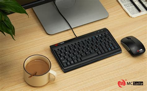 Super Mini Wired Keyboard Mcsaite Full Size 78 Keys Keypad
