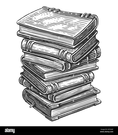 Stack Of Books School Study Education Textbooks Pile Bookstore