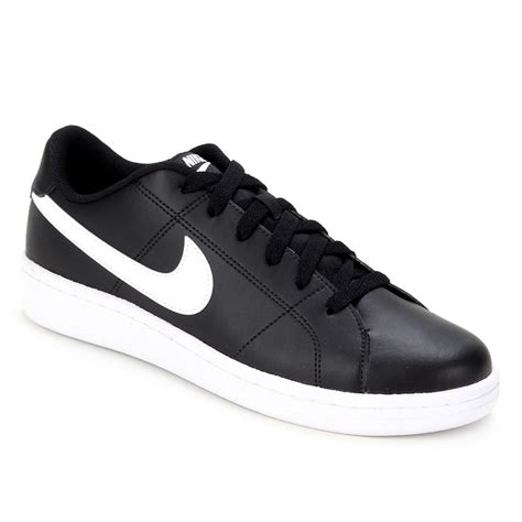 Tênis Nike Court Royale 2 Masculino Preto E Branco Em Promoção No