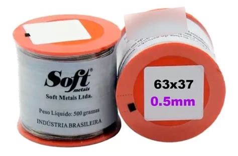Soldadura de alambre de estaño con flujo electrónico 63x37 rollo de 0 5 mm 500 g MercadoLibre