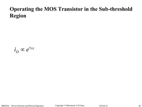 5 Sedra Ch 05 Mosfet Ppsx