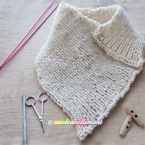 Scaldacollo A Maglia Modello Ai Ferri Facile Da Fare Subito