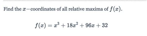 Solved Given The Graph Of The Function F Below Determine Chegg