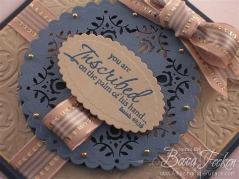 His Hand New Cuttlebug Embossing Folder Lace Tree Cardmaking T Toppers Cuttlebug