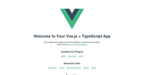 Vue Typescript Codesandbox