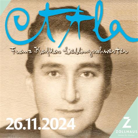 Ottla Franz Kafkas Lieblingsschwester Theater Rimon Productions Im Zollhaus Zollhaus