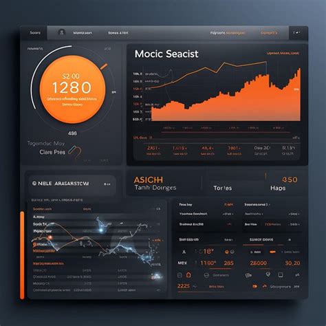 Premium Ai Image Web Dashboard News Article Analytics Dashboard