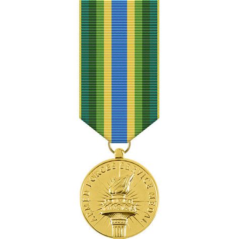 Armed Forces Service Anodized Miniature Medal Usamm
