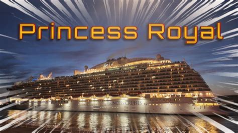 The World S Luxury Cruise Ship Royal Princess Youtube