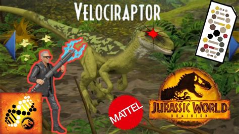 Jurassic World Dominion 2022 Facts App Green Velociraptor Scan Code