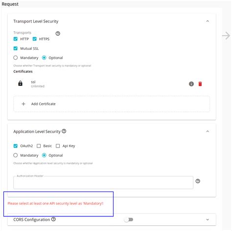 No Mandatory Api Security Is Added For Migrated Apis That Are Secured