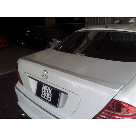 Mercedes Benz W220 Wald Black Bison Rear Boot Trunk Glass Roof Ducktail