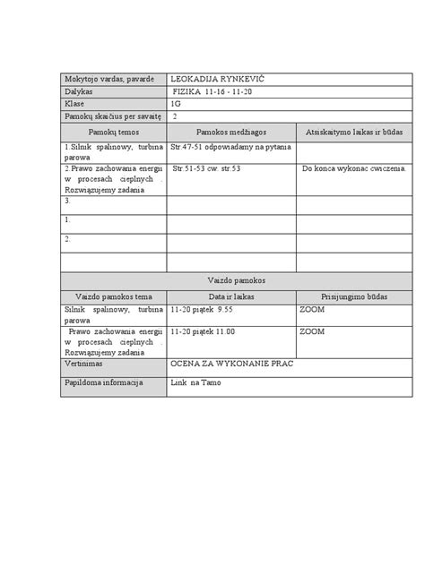 Ig Kl Plan Na Tydzien Pdf