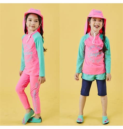 아이스샌드 여아래쉬가드 5피스 세트 Br 880773k 티몬